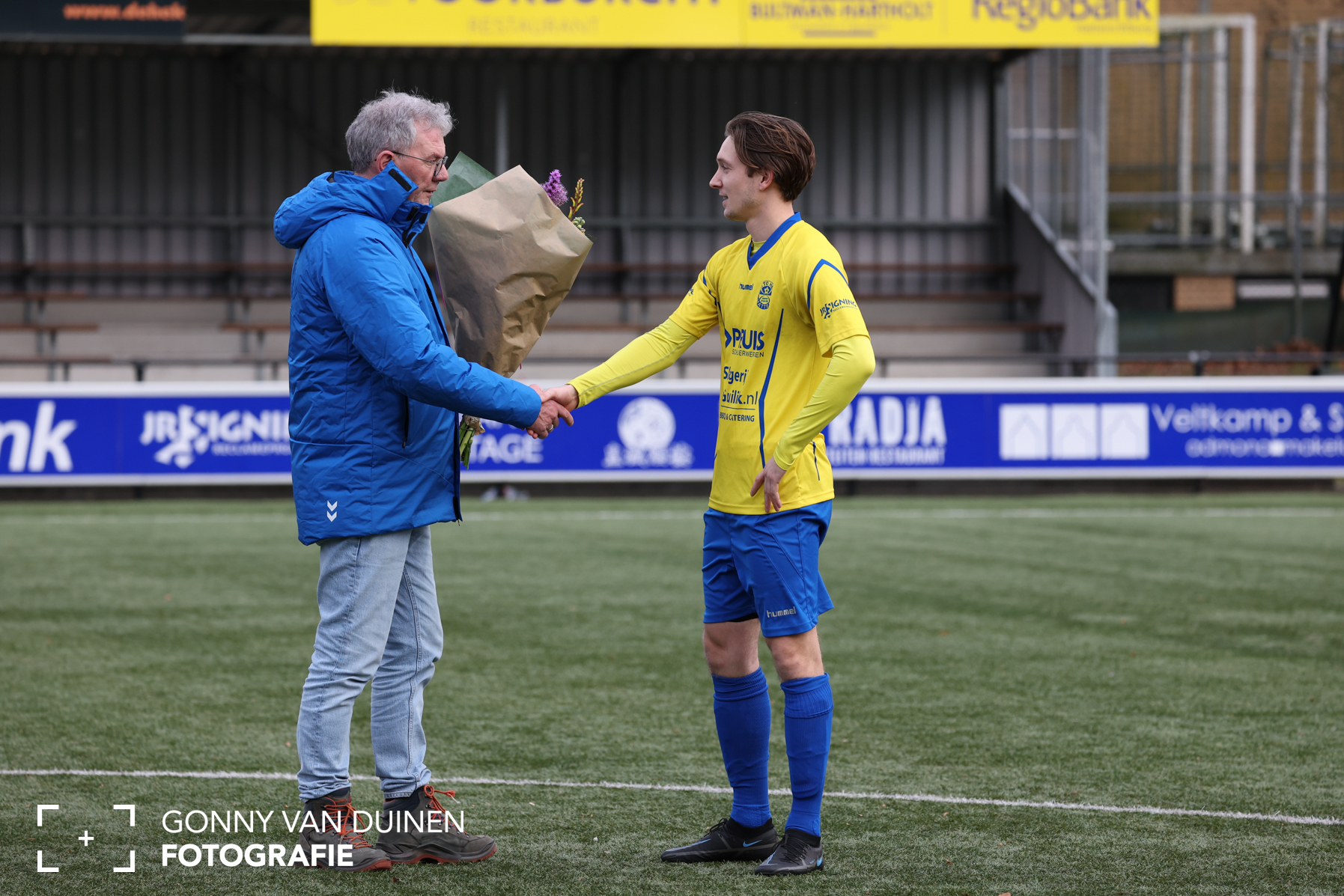 Twan van Rijssen speelde zijn 101e wedstrijd voor sv Hatto-Heim 1. | sv Hatto Heim