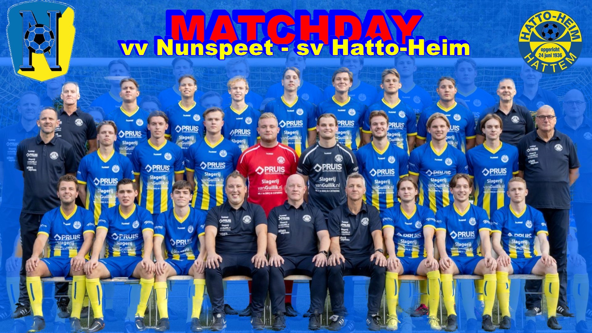 vv Nunspeet - sv Hatto-Heim. | sv Hatto Heim