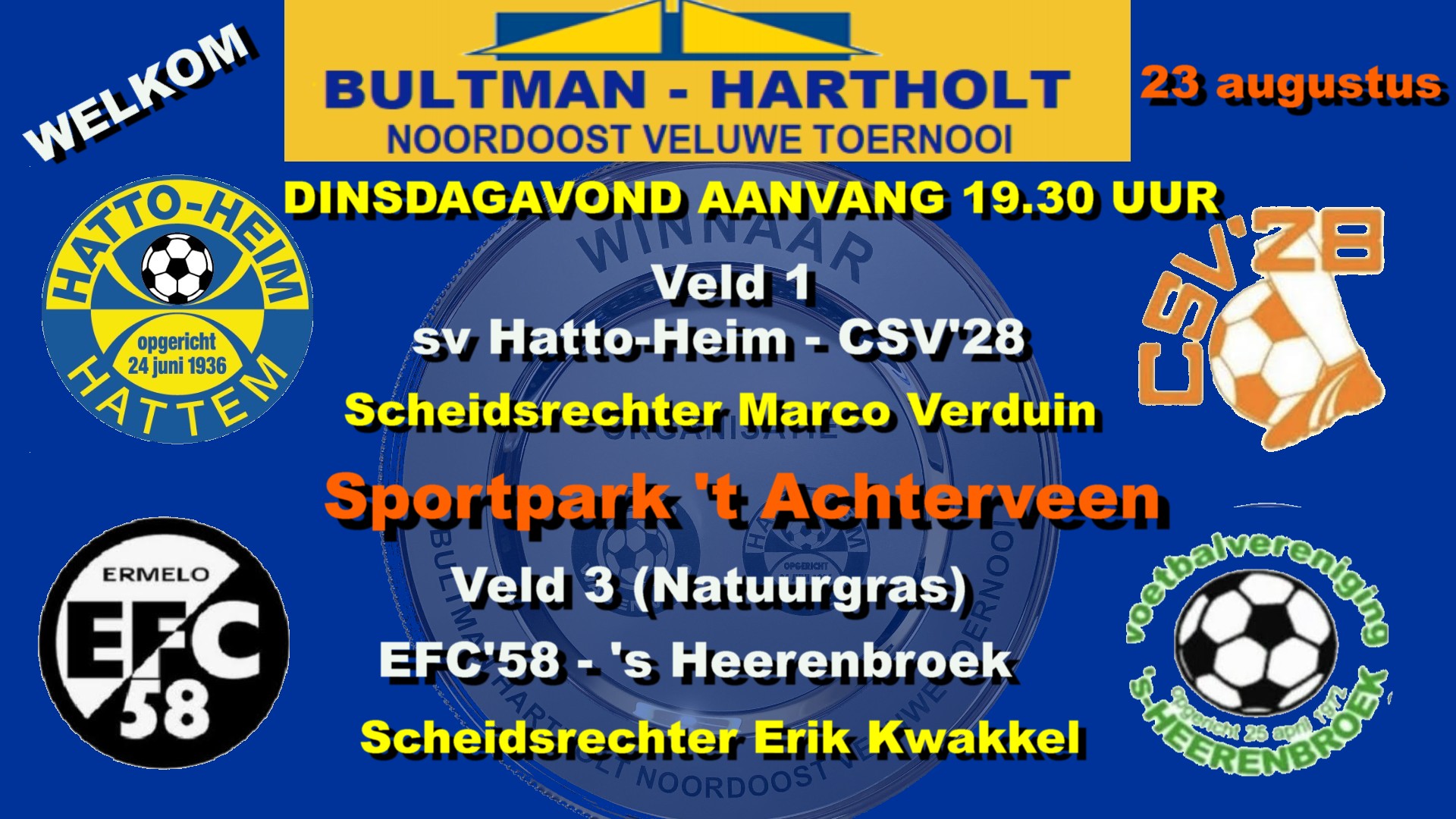 De 10e editie van het Bultman Hartholt Noordoost Veluwe Toernooi. | sv ...
