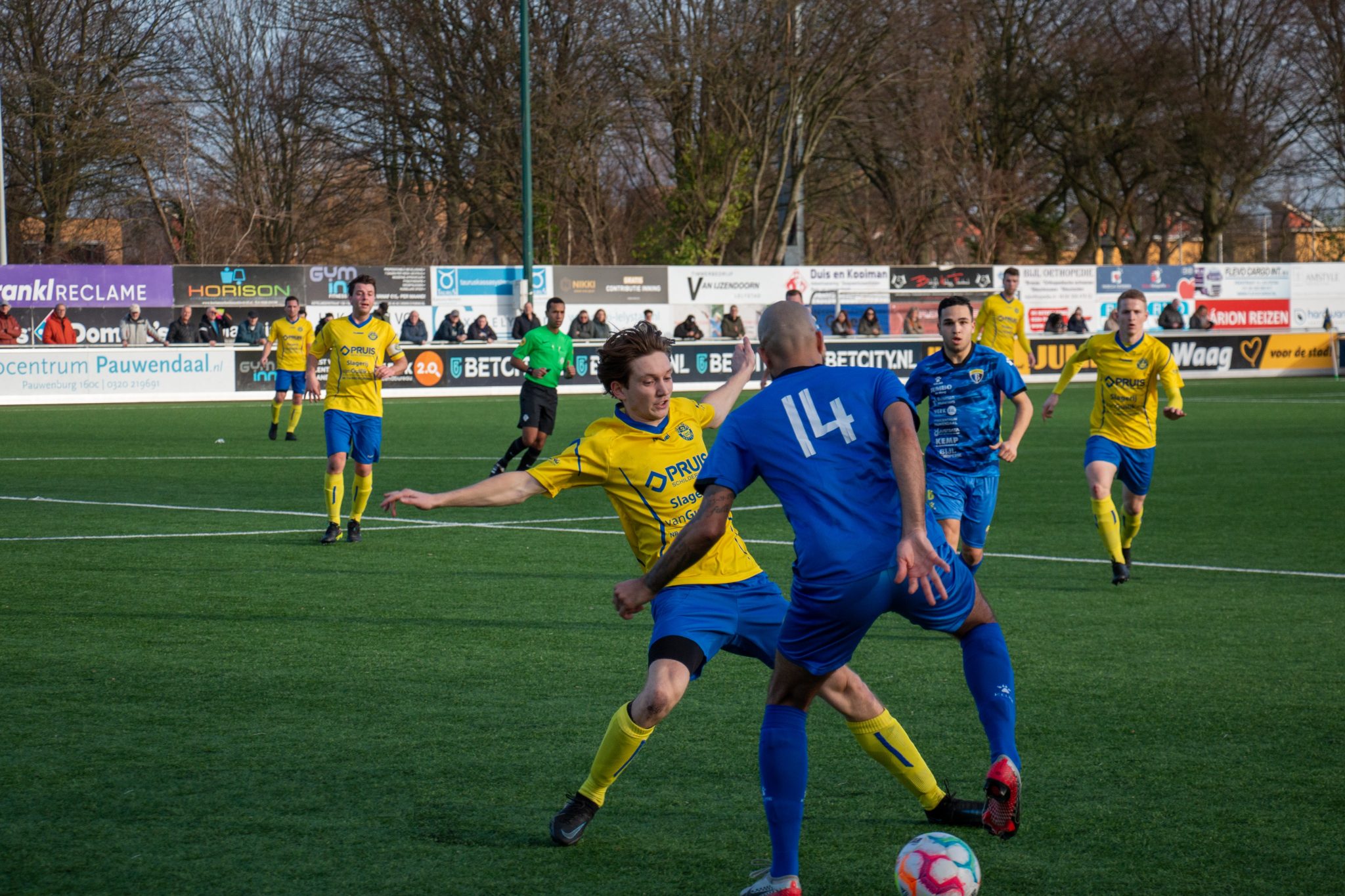 sv Hatto Heim 1 kende bij Batavia ‘90 twee totaal verschillende helften ...